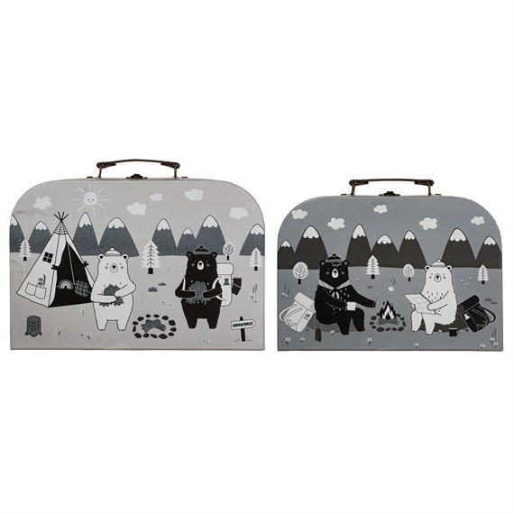 Bear Adventure Suitcases - Set of 2