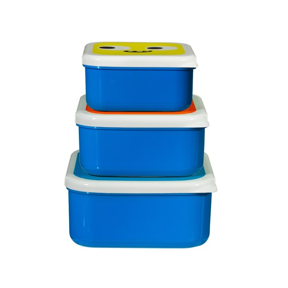 Monster Lunch Boxes - Set of 3