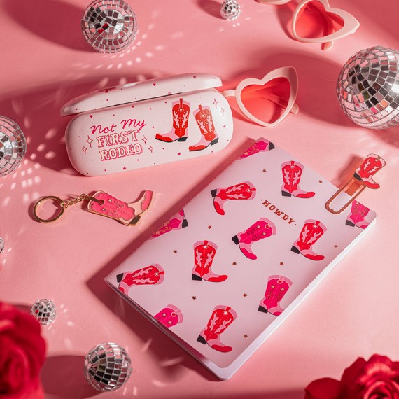 Howdy Cowboy Boot A5 Notebook