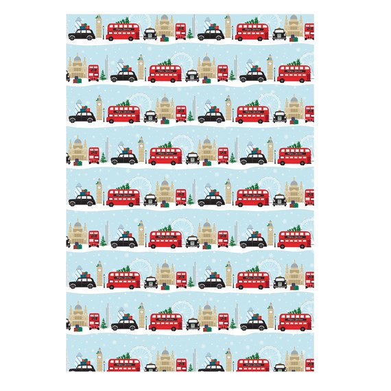 London Scene Gift Wrap