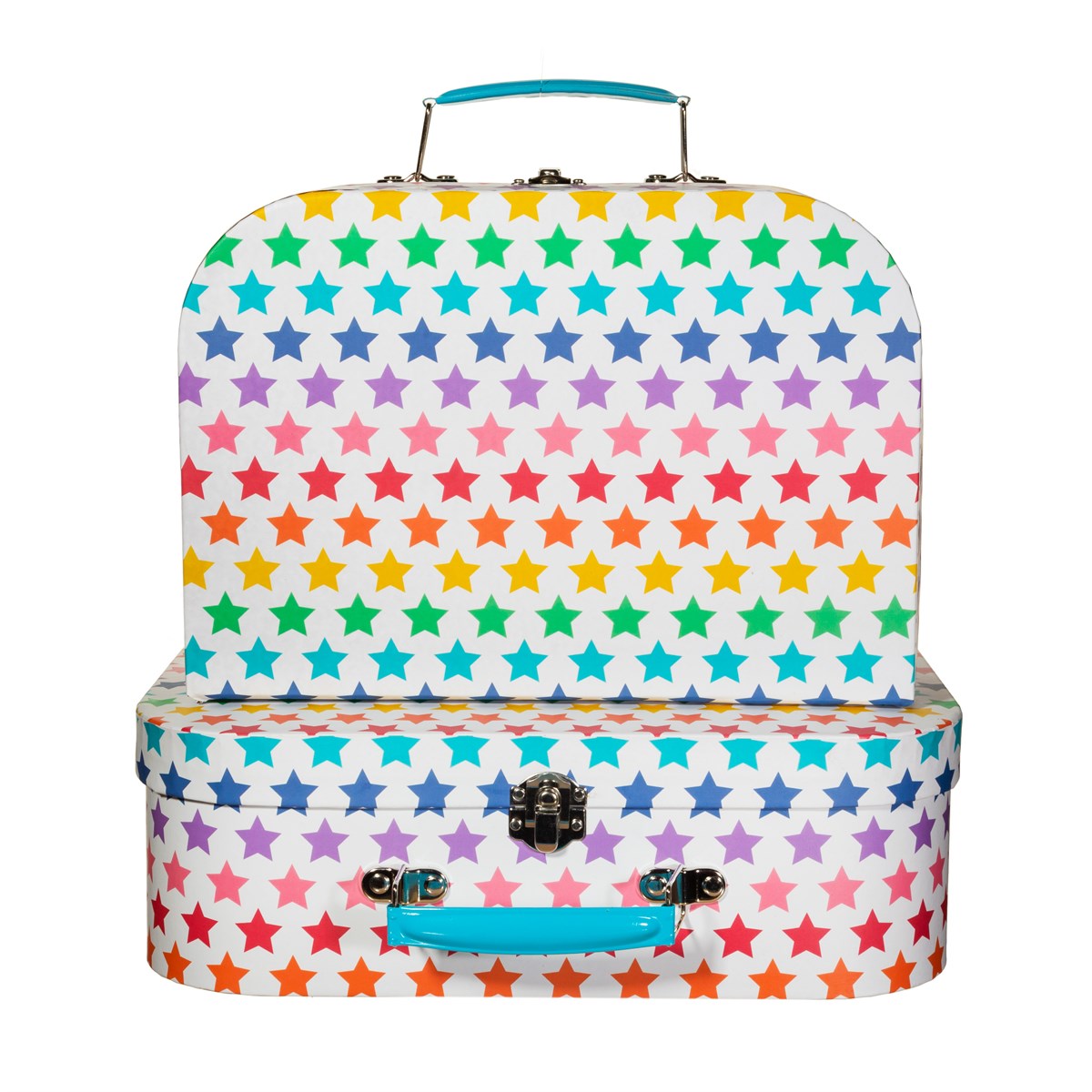 Rainbow Stars Suitcases - Set of 2