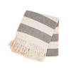 Scandi Boho Stripe Blanket Throw